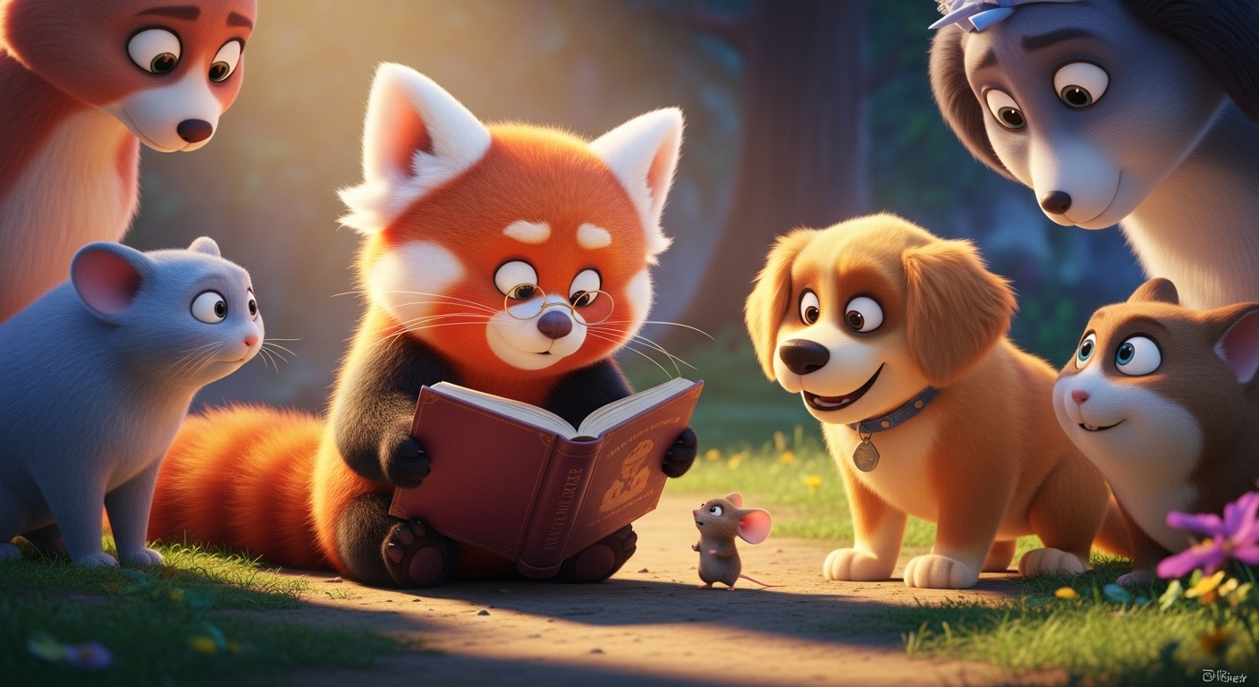 Pixar Style Animal Characters AI Prompt Guide
